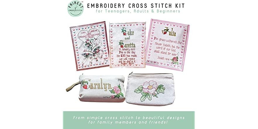 Embroidery Cross Stitch Starter Kit