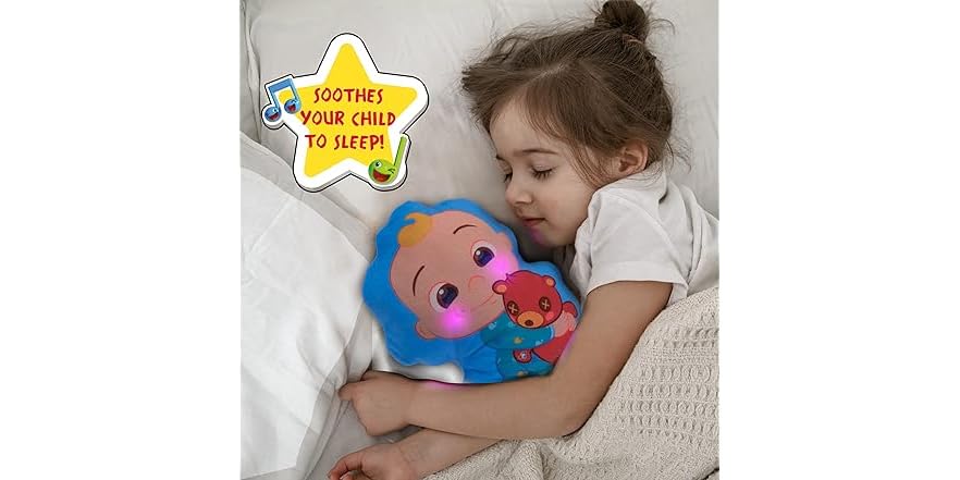 WOW! STUFF CoComelon Toys JJ Musical Sleep Soother