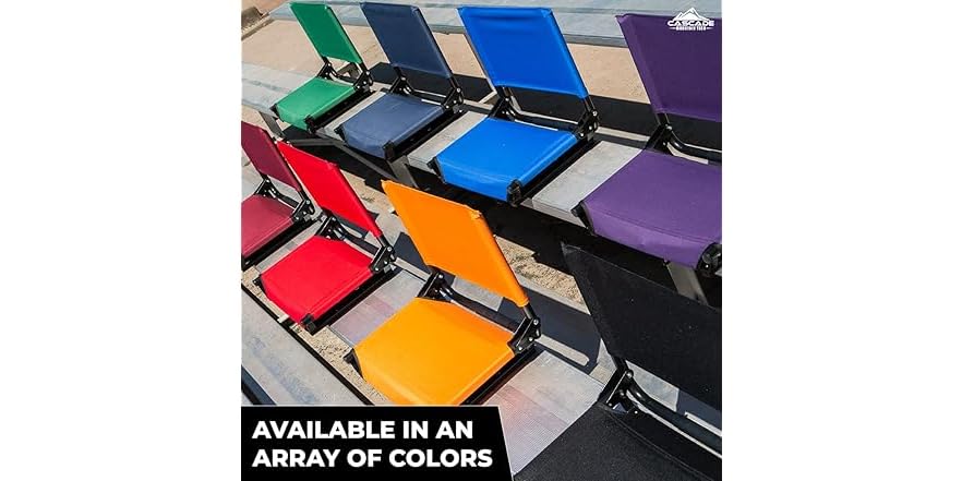 Portable Folding Steel Stadium Seat