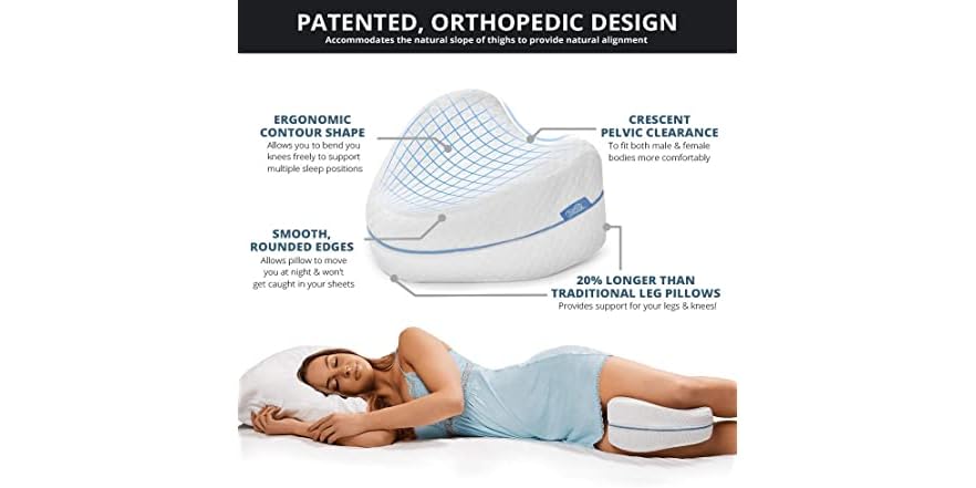 Contour Legacy Leg & Knee Foam Pillow