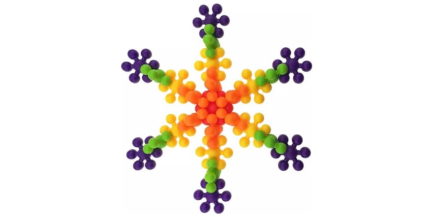 200-Piece 3D Interlocking Building Blocks