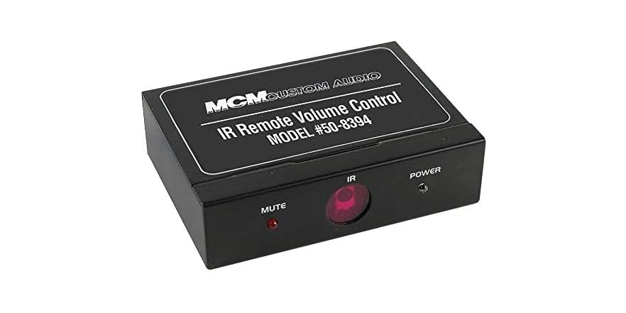 MCM Custom Audio 50-8394 LINELevel Volume Control IR Remote (Open Box)