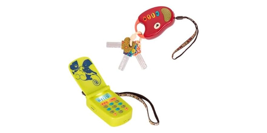B. toys Toy Car Keys & Cellphone, 2Pc Bundle