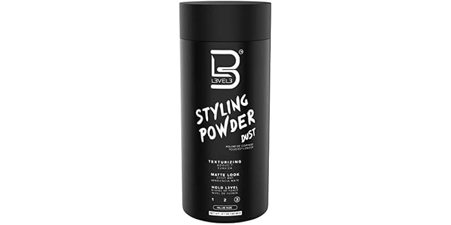 (3 Pack) Level 3 Styling Powder, Dust, 2.1 oz