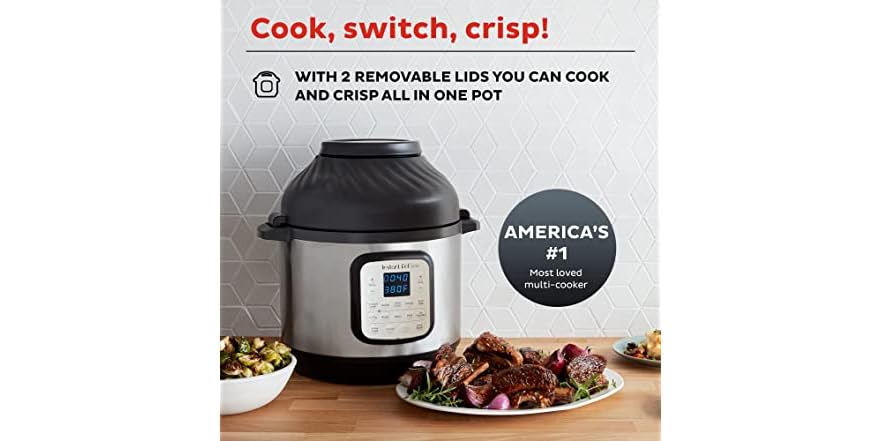 Instant Pot Duo Crisp 11-in-1 Air Fryer