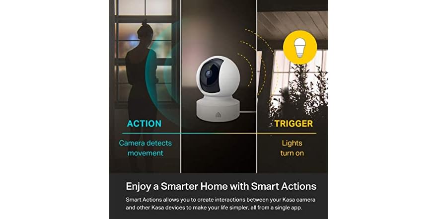Kasa Indoor Pan/Tilt Smart Home Camera