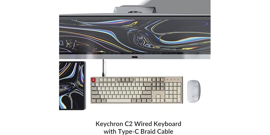 Keychron C2 Full Size Wired Mechanical Keyboard