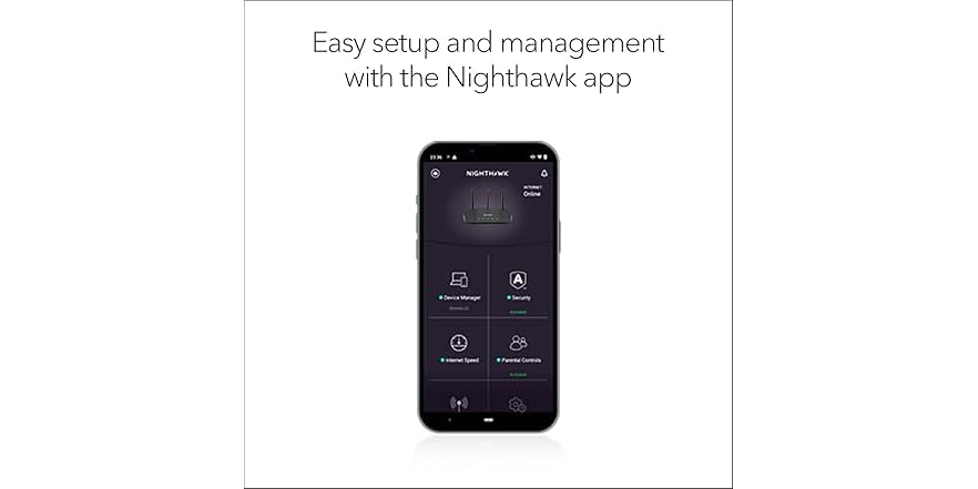 Netgear RAX36-100PAR Nighthawk Wireless Router