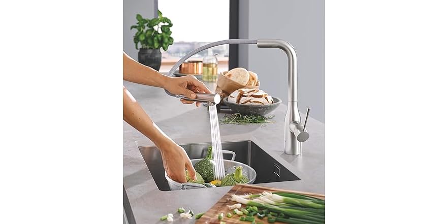 GROHE Dual Spray Kitchen Faucet