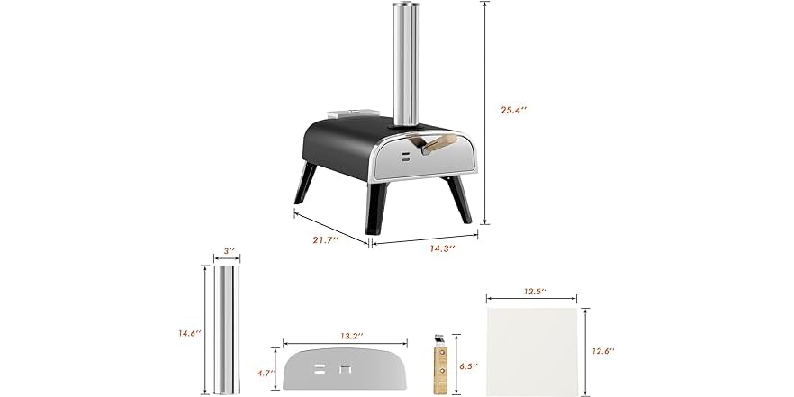 aidpiza 12" Pizza Oven