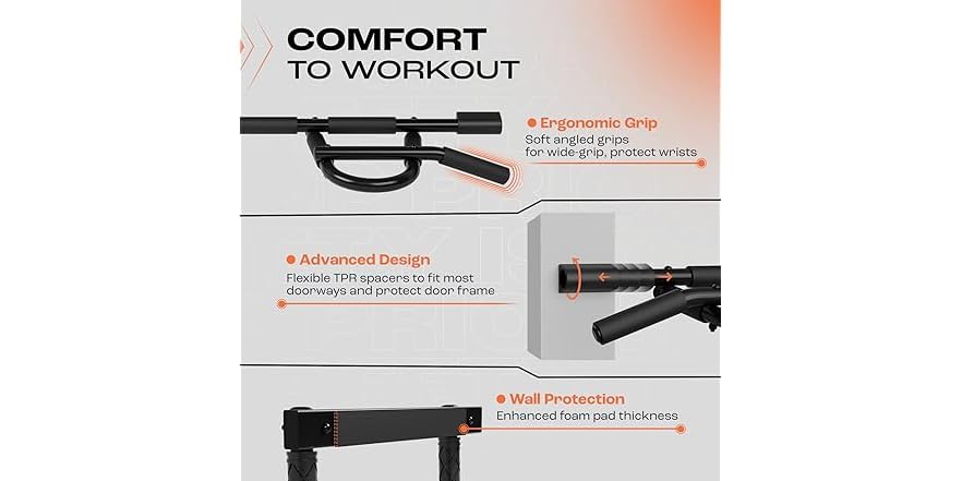Yes4All Heavy Duty Pull Up Bar