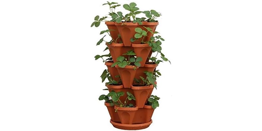 Mr. Stacky 5-Tier Strawberry Planter Pot