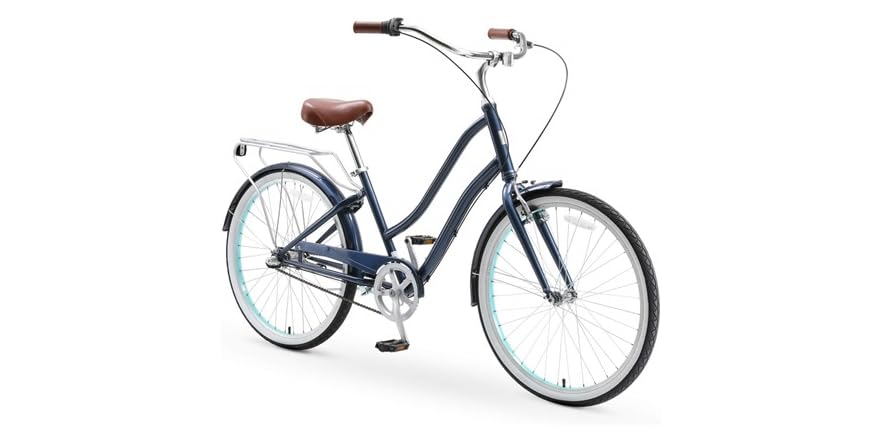 sixthreezero EVRYjourney Women's 26" 3-S Steel Step-Through Bicycle