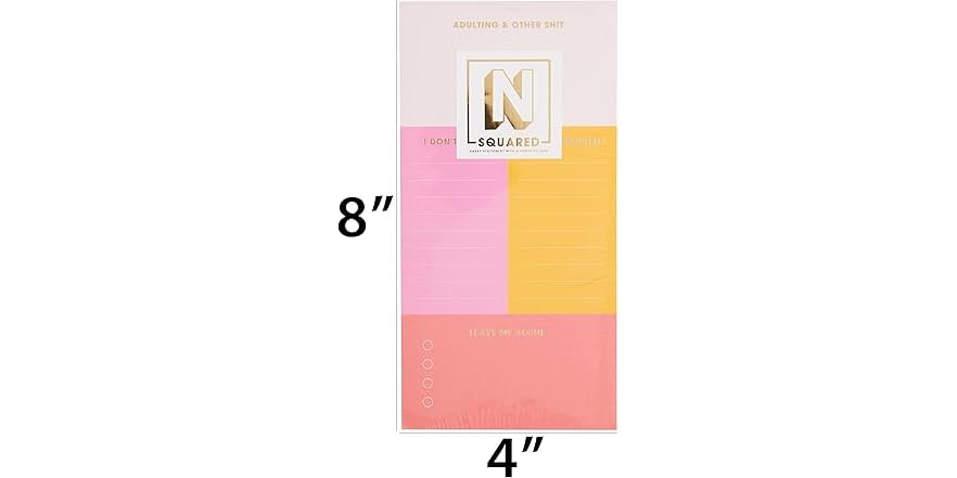 C.R. Gibson List Pad - 80 Sheets