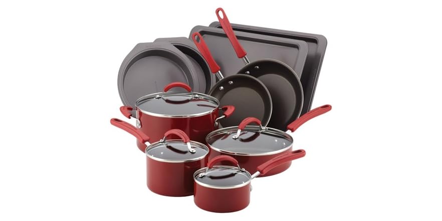 KitchenAid 14Pc Cookware Set - 2 Colors