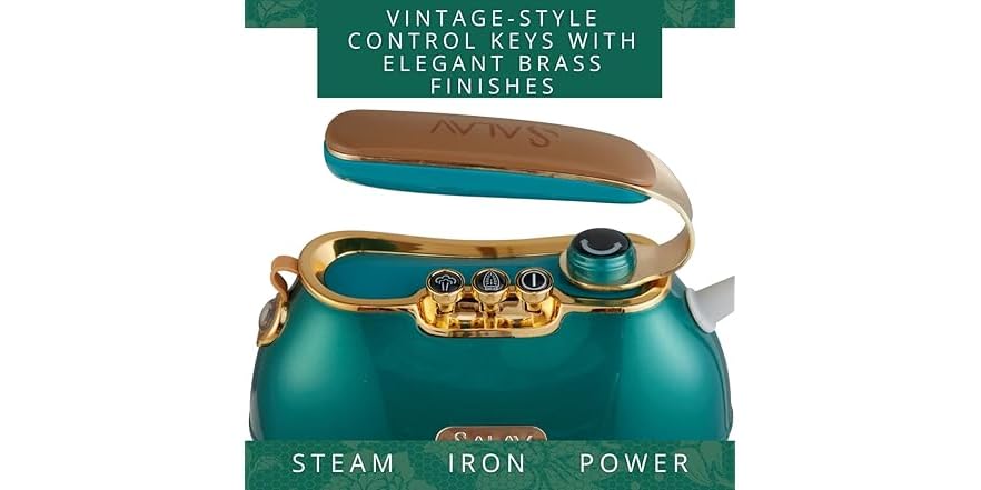 SALAV Retro Duopress Garment Steamer & Iron