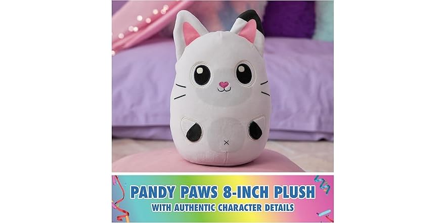 Gabby’s Dollhouse Pandy Paws Plush Toy