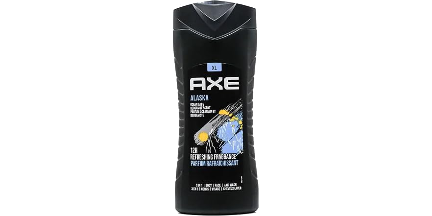 AXE 3-IN-1 Body, Face, Hair Wash, Variety Pack