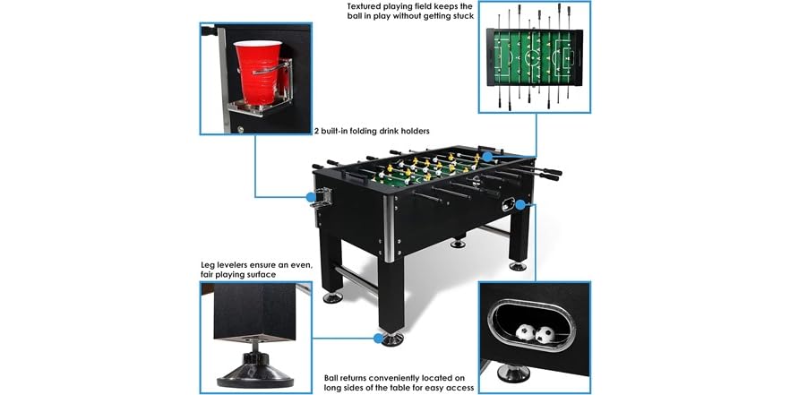 Sunnydaze Décor Foosball Game Table