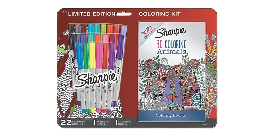 Adult Coloring Book Kits - Your Choice