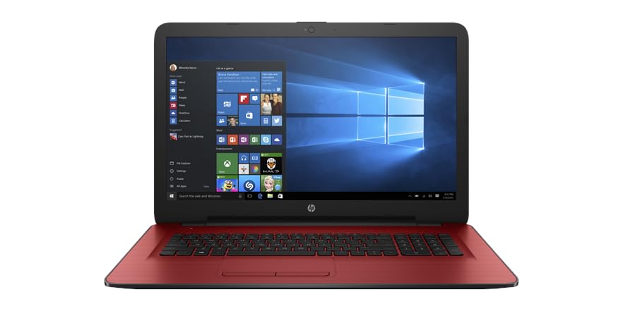 HP 17.3" Intel Quad-Core Laptop (Your Choice: Color)