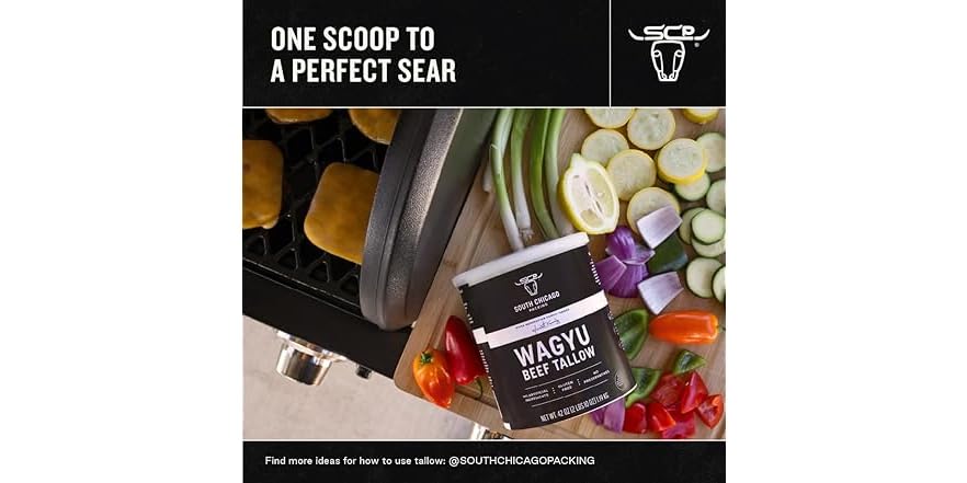 South Chicago Packing Wagyu Beef Tallow, 42 Ounces