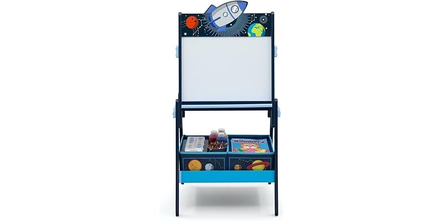Space Adventures Wooden Activity Easel