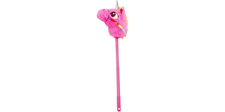 Linzy Plush 36'' Unicorn Riding Stick