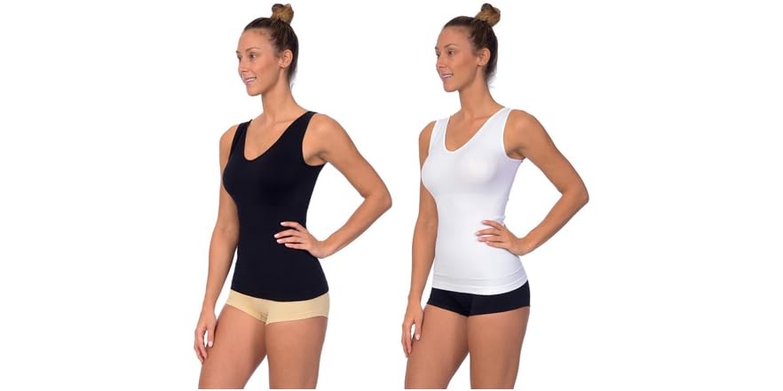 Body Beautiful 2PK Reversible Shaping Tanks