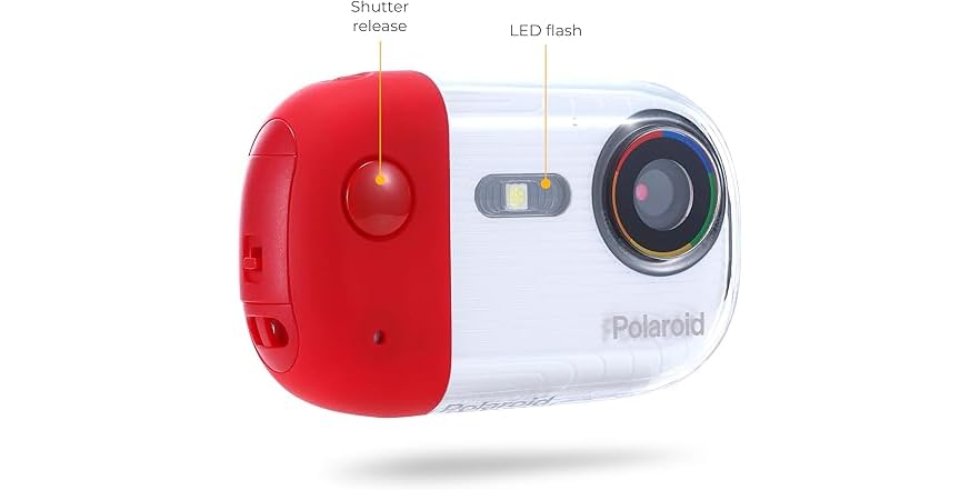 (NEW) Polaroid 18mp 4K UHD Underwater Camera