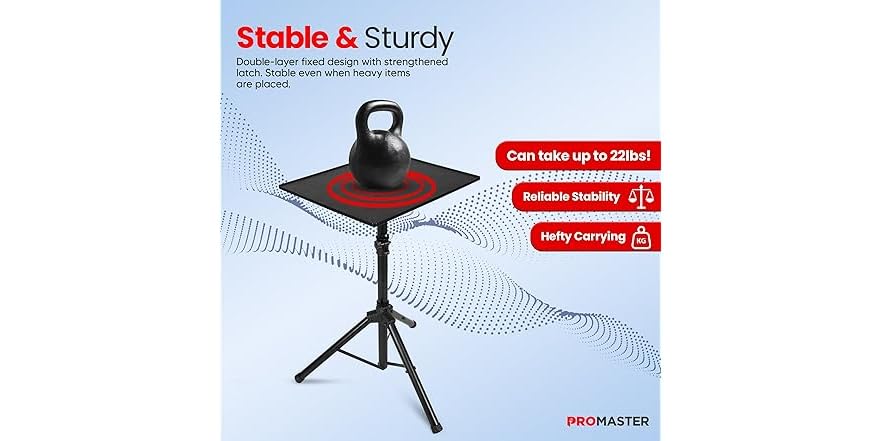 ProMaster Adjustable Tripod Electrical Equipment Stand