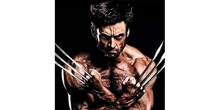 Props One Pair Wolverine Claws, ABS Plastic