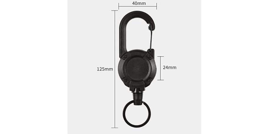 (4 Pack) Retractable Wire Rope