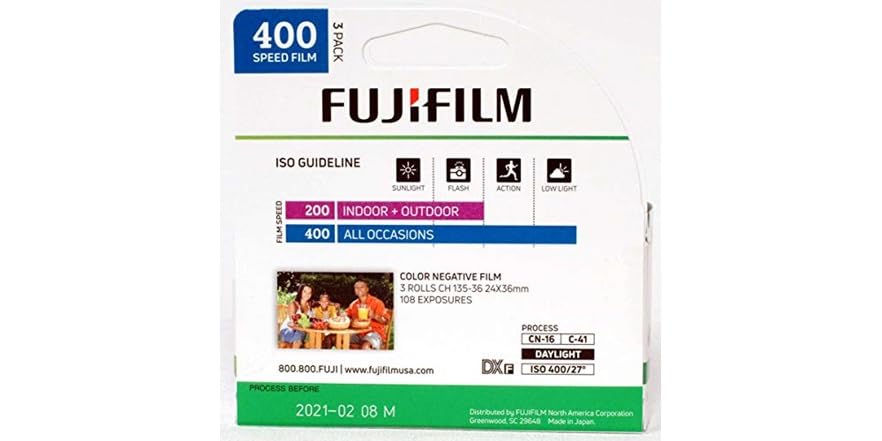 Fujifilm Fujicolor Superia Color Negative Film