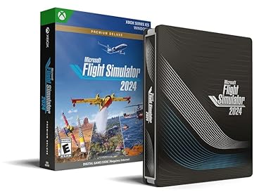 Microsoft Flight Simulator 2024 Premium Deluxe SteelBook Edition