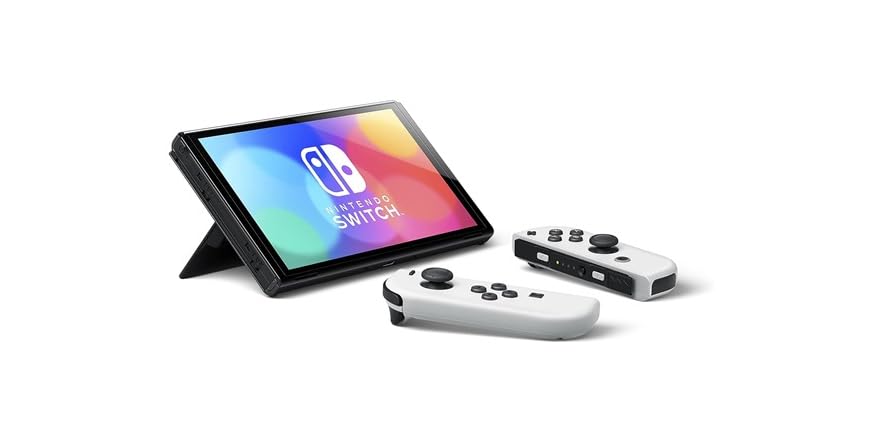 (NEW) Nintendo Switch OLED - White (International Model) (Open Box)