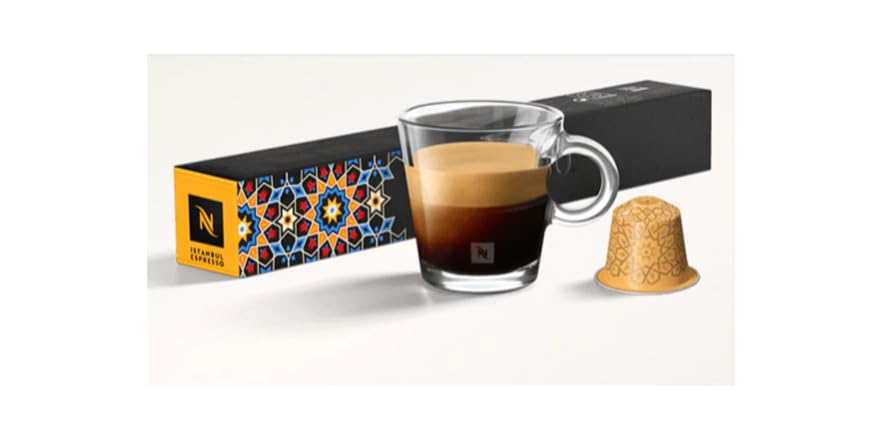 Nespresso Capsules OriginalLine, Istanbul, 50 Count Coffee Pods