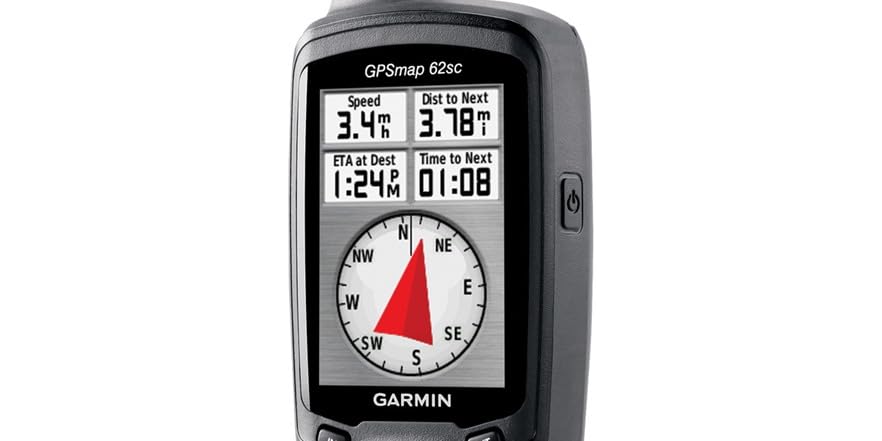 Garmin GPSMAP 62SC Handheld GPS Unit