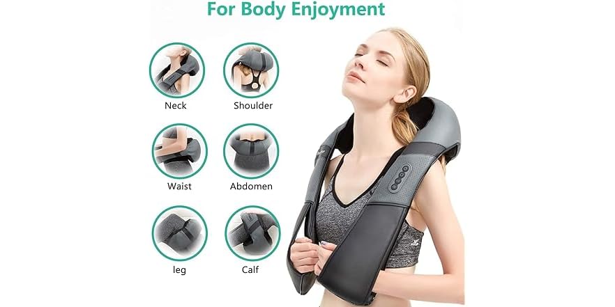 Medcursor Neck Back Massager with Heat