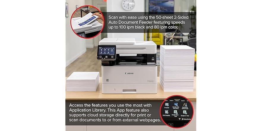 Canon imageCLASS MF465dw Monochrome Laser Printer