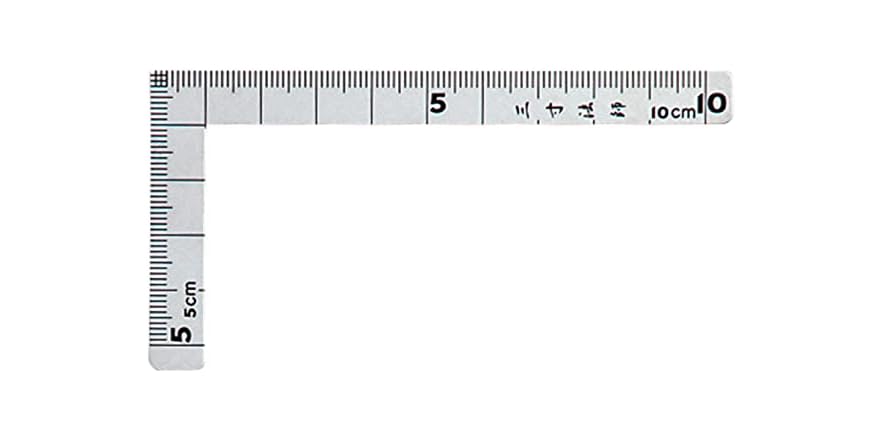 Mini Square Ruler 4" x 2"