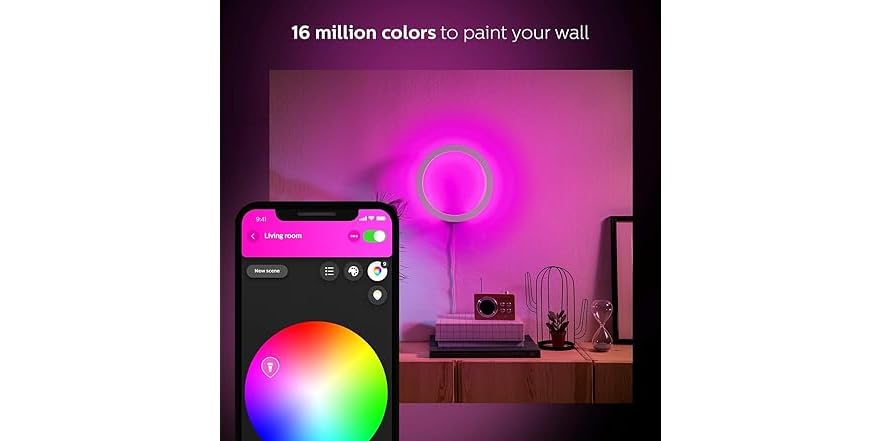 Philips Hue Sana Smart Wall Light, White