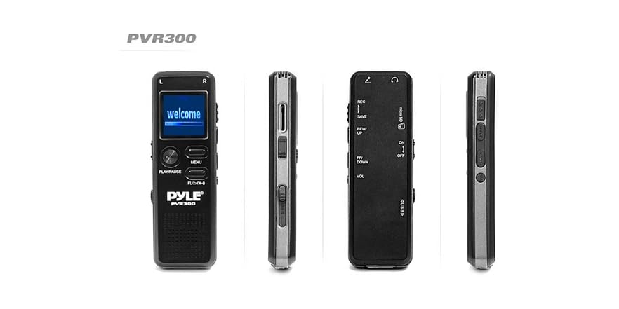 Rechargeable Digital Voice Recorder w/ USB/microSD
