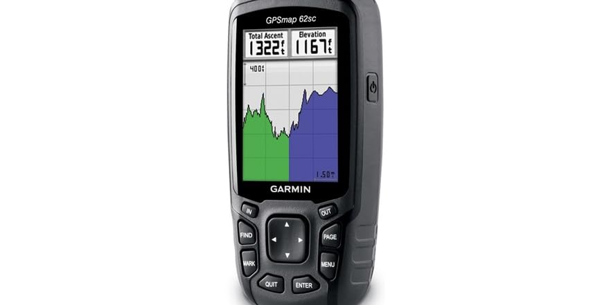 Garmin GPSMAP 62SC Handheld GPS Unit