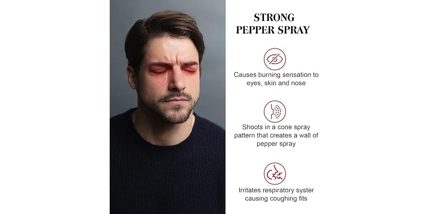 (7 Pack) OC Gel Pepper Spray | 32 Bursts 2.0%