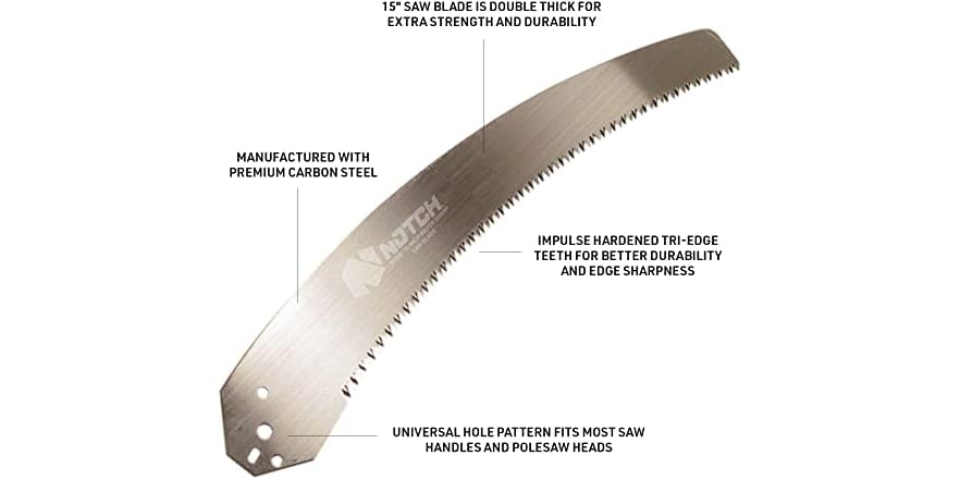 Notch 15in Notch Razor Sharp Saw Blade