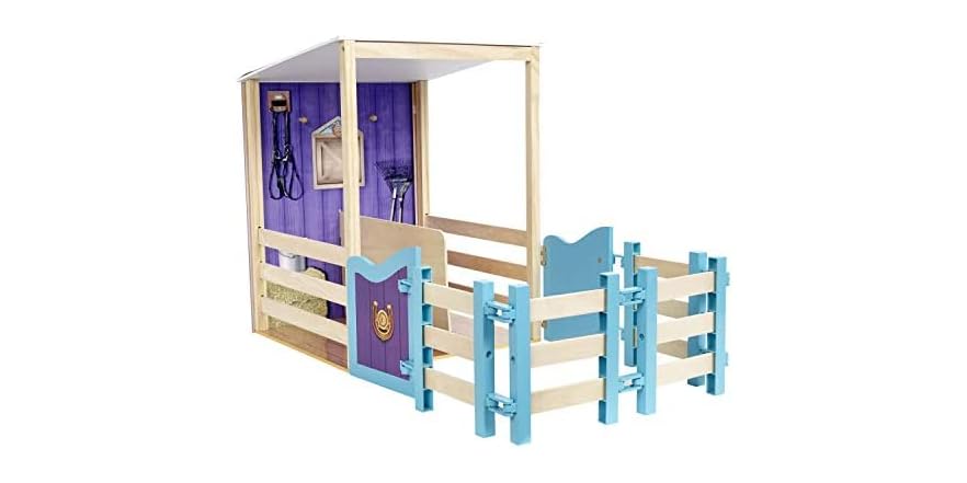 Journey Girls Wooden Horse Stable