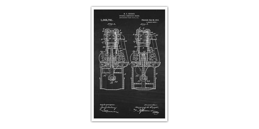 Internal Combustion Engine 2 Poster (Your Choice)