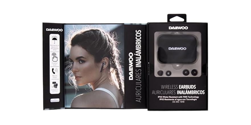 DAEWOO Wireless Bluetooth Earbuds (DE-WE-1848)