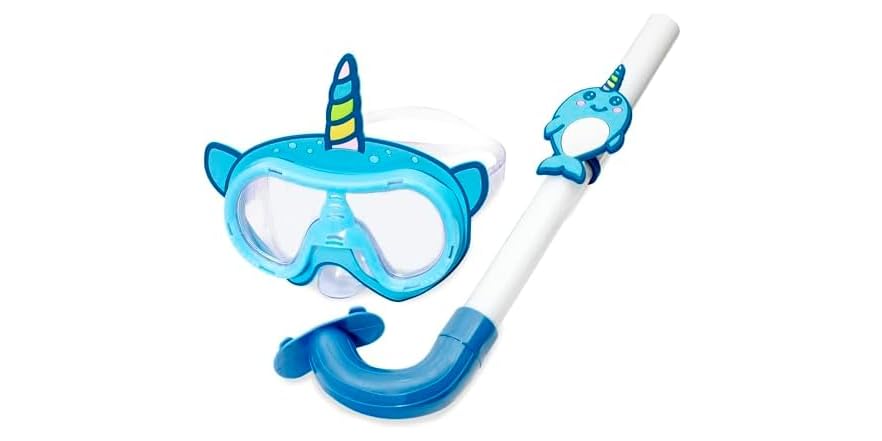 Nifty Narwhal Mask and Snorkel Combo